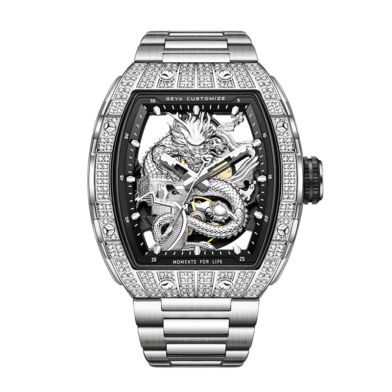 Geya Skeleton Automatic Watch - An Award-Winning Design & Elegance